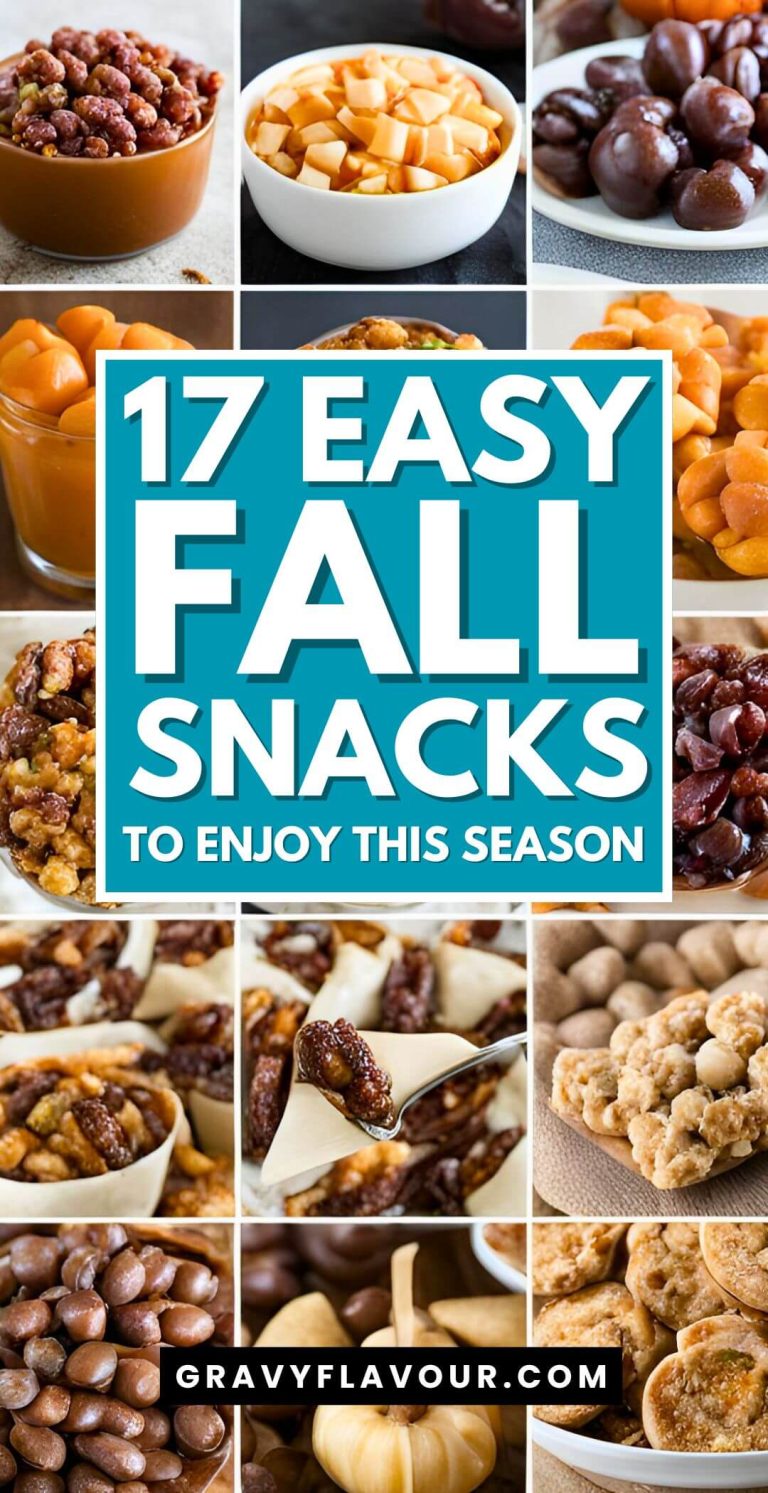 17 Easy Fall Snacks to Enjoy This Season