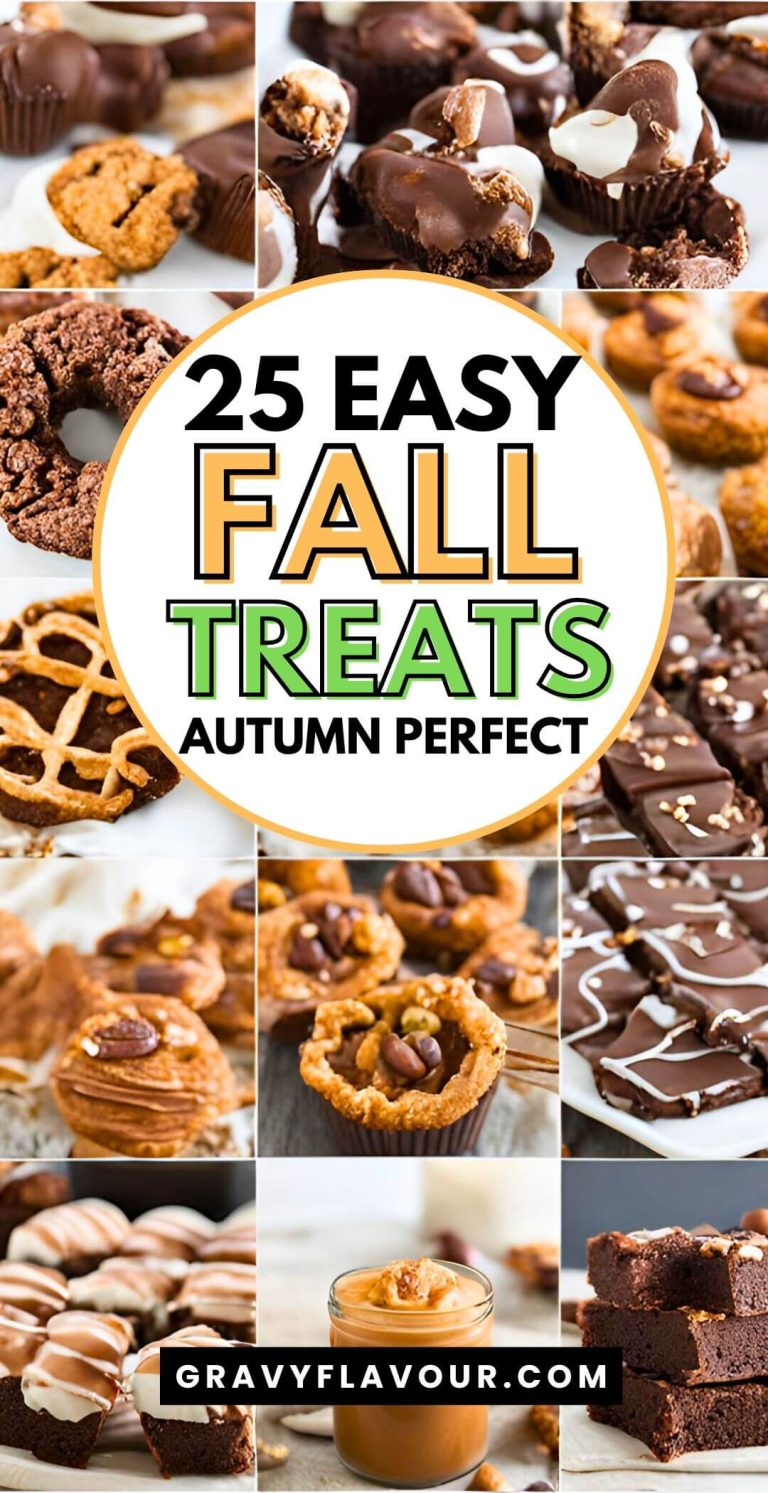 25 Easy Fall Treats Perfect for Autumn