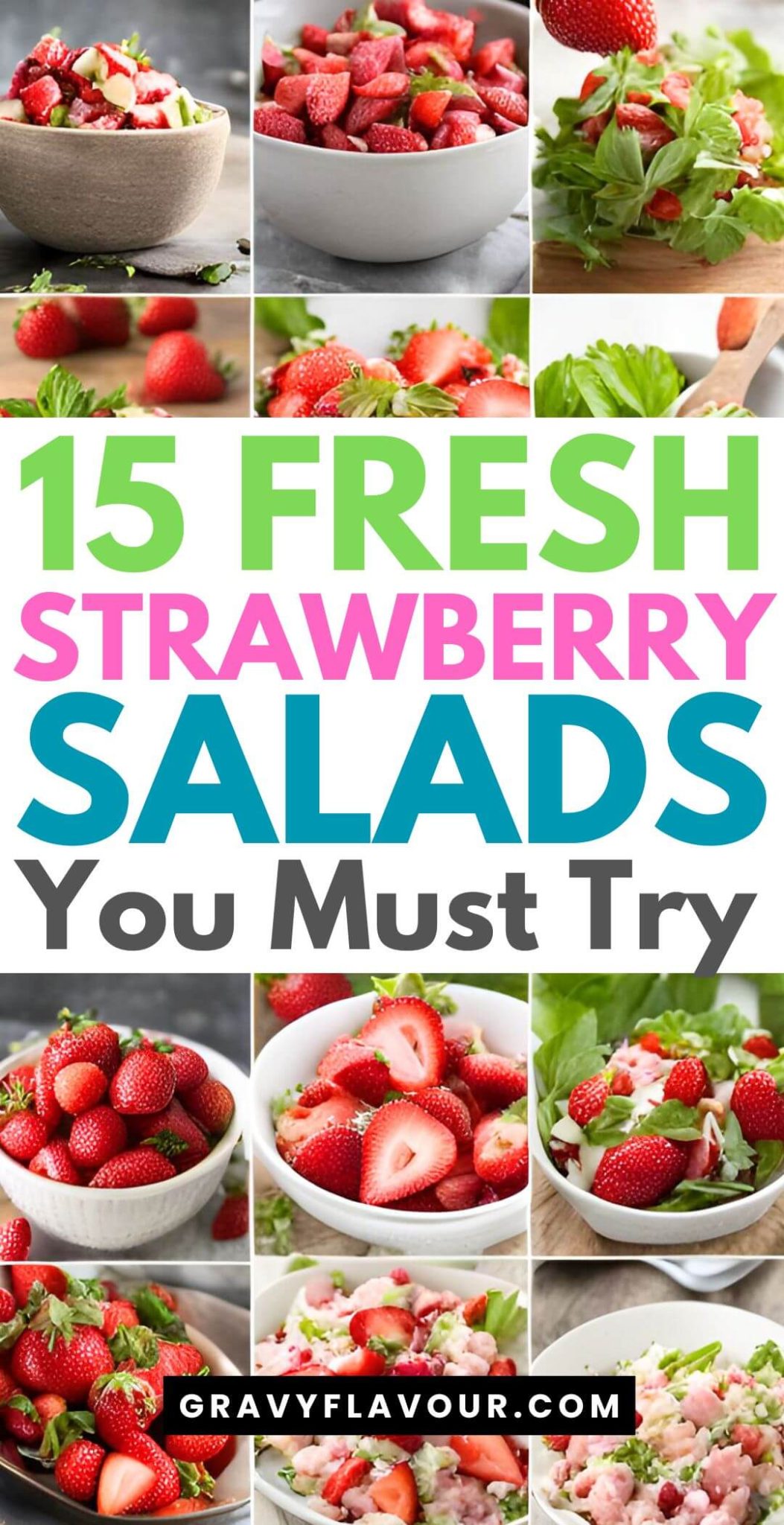 15 Fresh Strawberry Salads You Must Try!