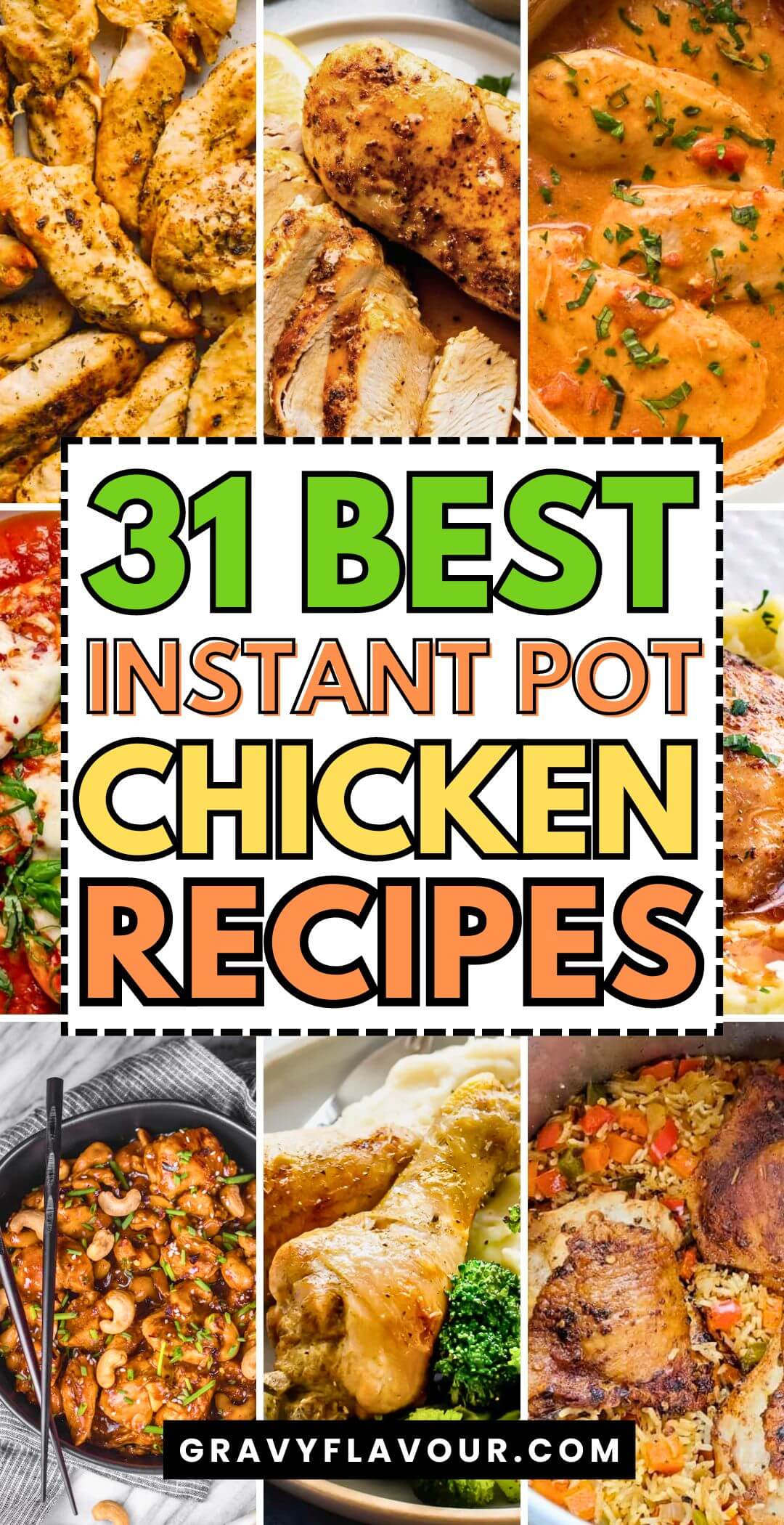 31 Best Instant Pot Chicken Recipes