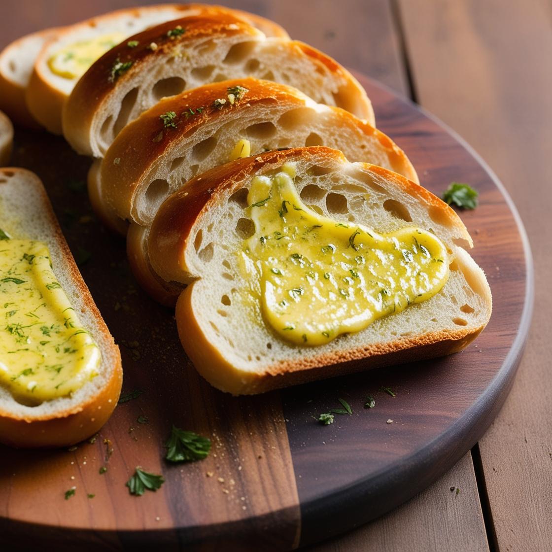 Easy Homemade Garlic Bread with Sliced Bread