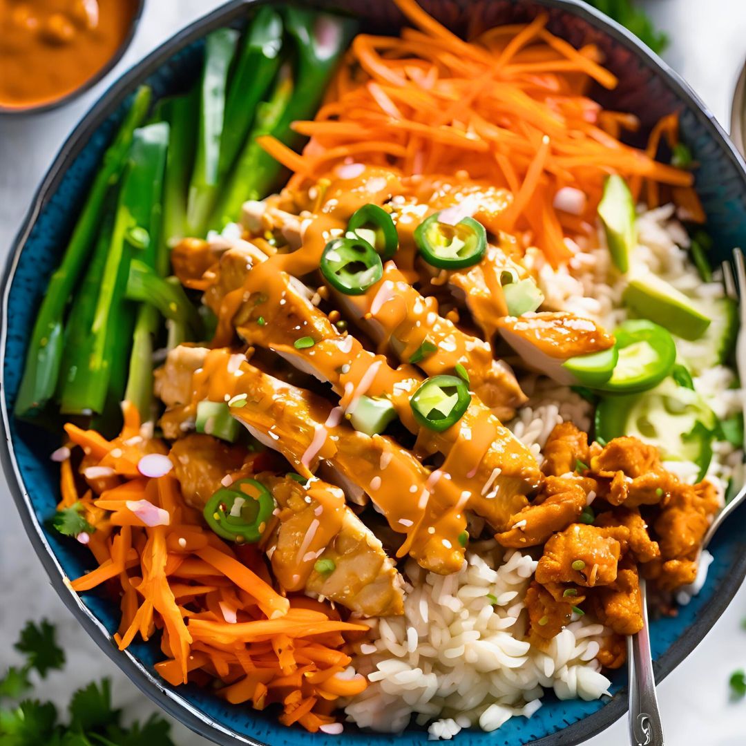 Bang Bang Chicken Bowls - Easy & Flavorful
