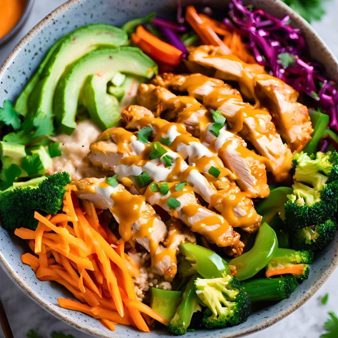 Bang Bang Chicken Bowls - Easy & Flavorful