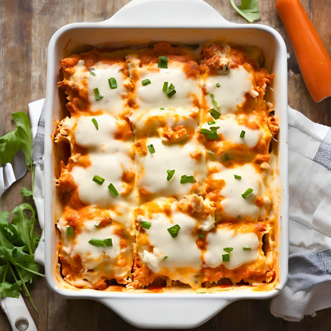 Buffalo Chicken Lasagna