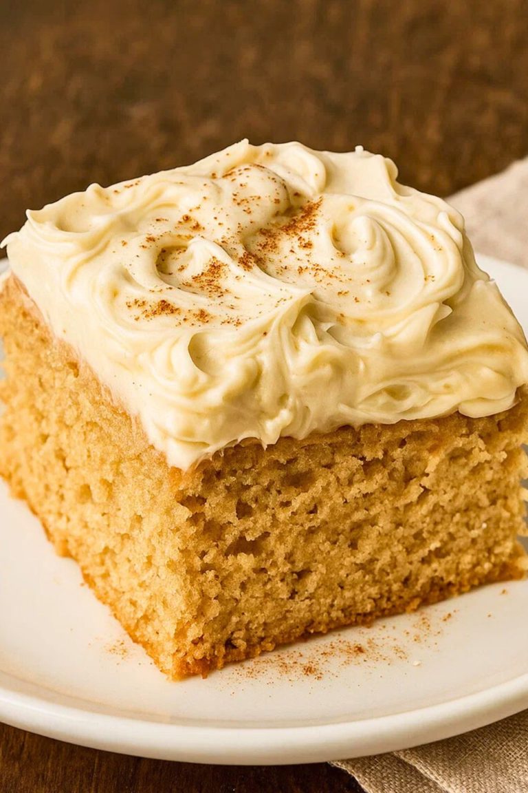 Spice Cake with Brown Butter Frosting