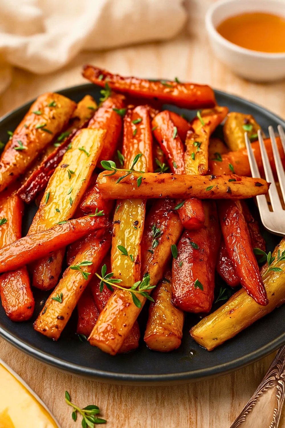 Honey Roasted Carrots & Parsnips