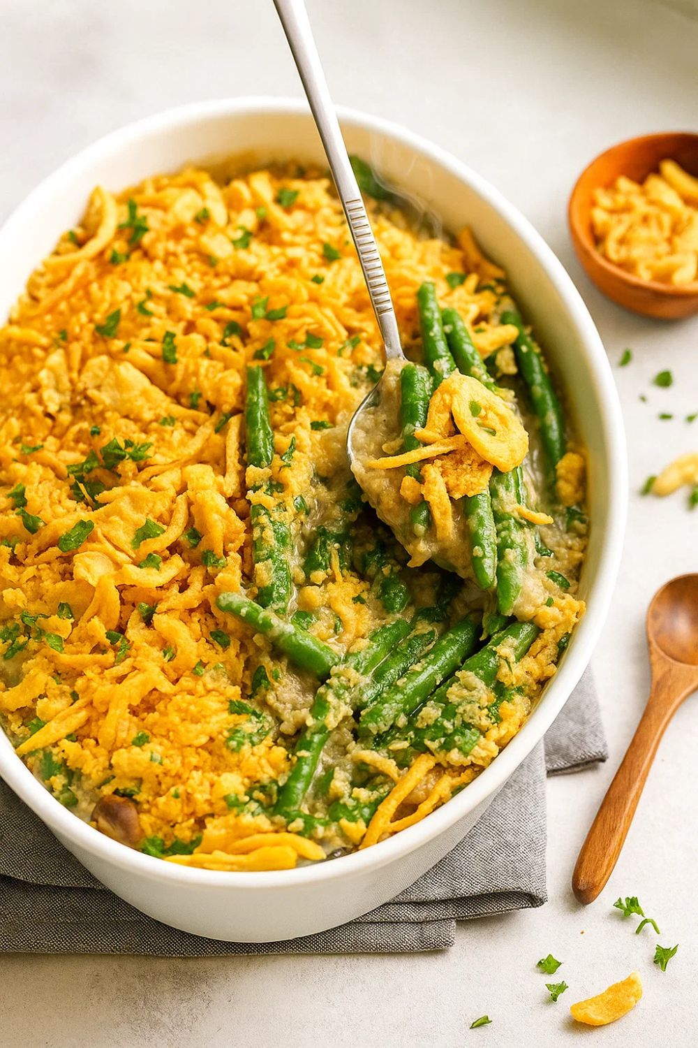 Modern Green Bean Casserole
