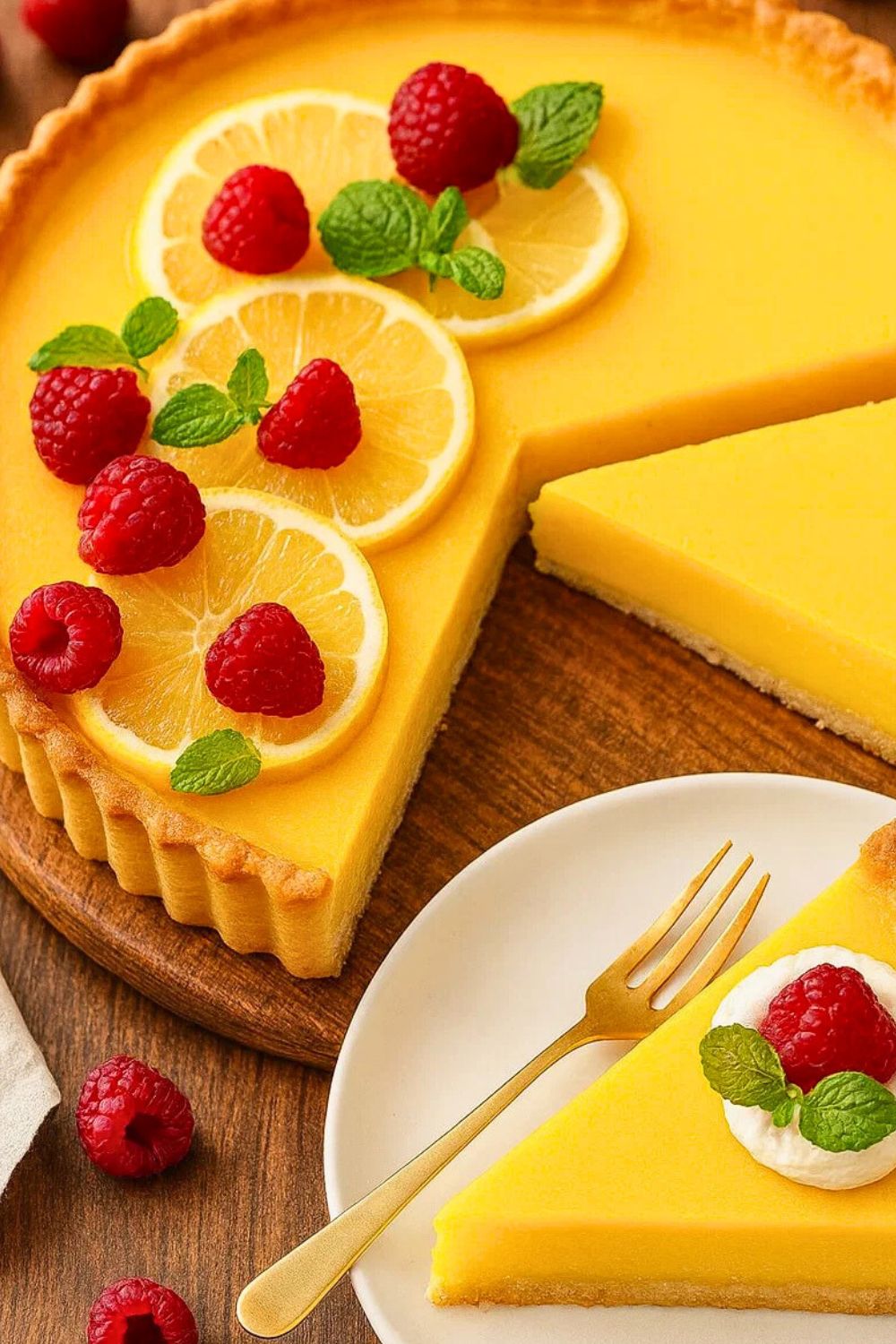 Classic Lemon Curd Tart